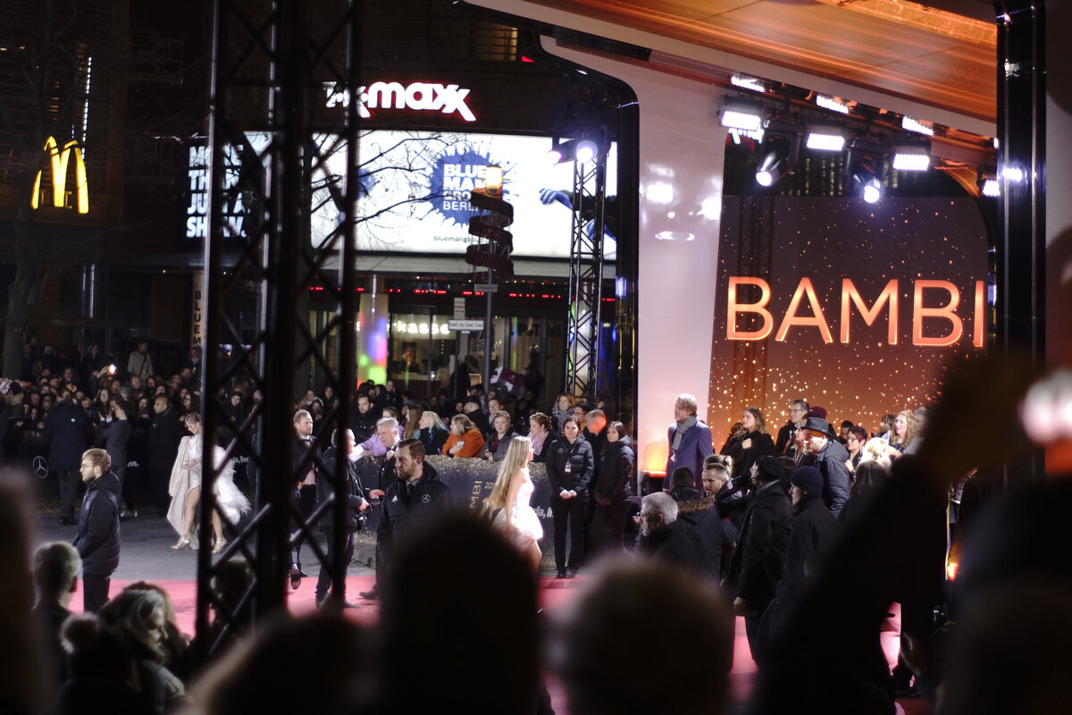 Mit Gong 96.3 zur Bambi-Verleihung